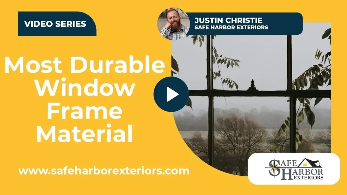 What’s the Most Durable Window Frame Material? Wood vs. Aluminum vs. Vinyl